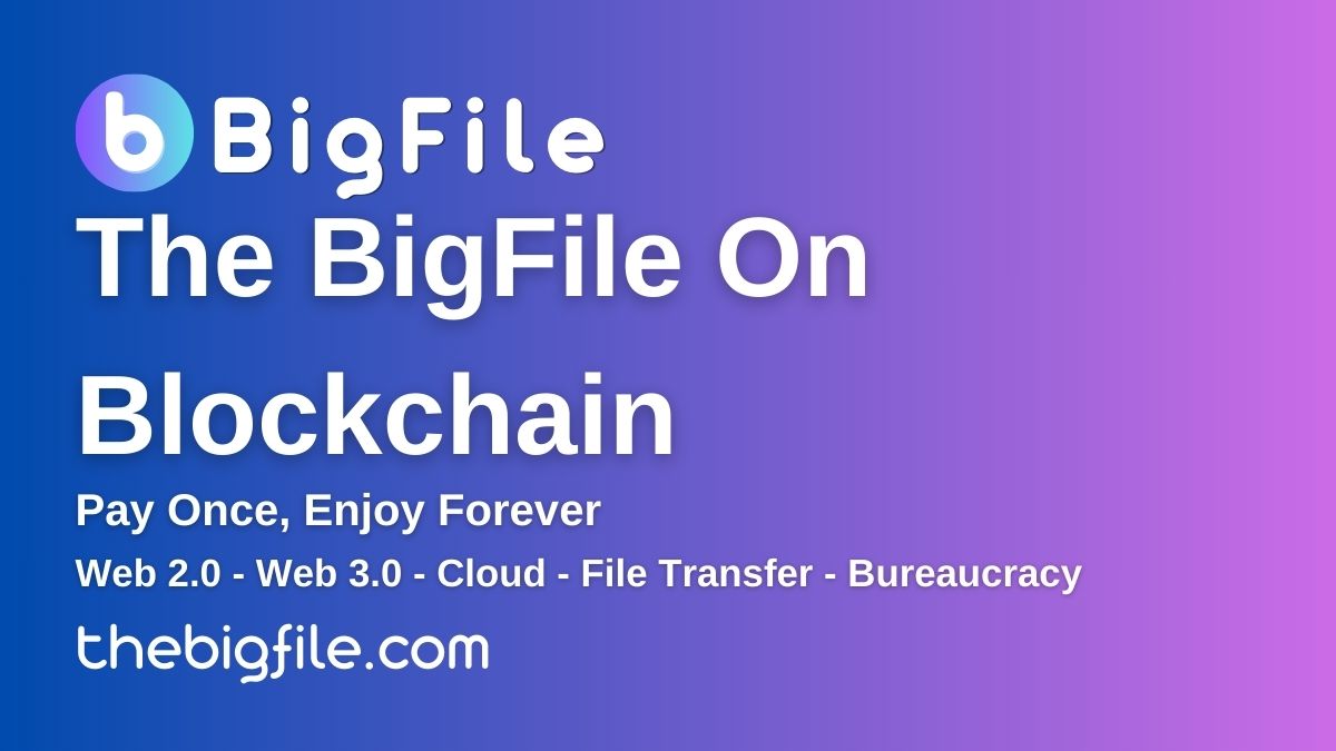 Home | BigFile: Blockchain and AI Data Ecosystem