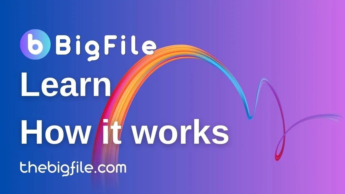 How it works | BigFile: Blockchain and AI Data Ecosystem